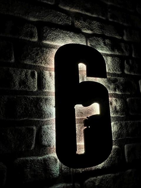 Tom Clancy's Rainbow Six: Siege Led Sign, Rainbow Six Siege Led Light ...