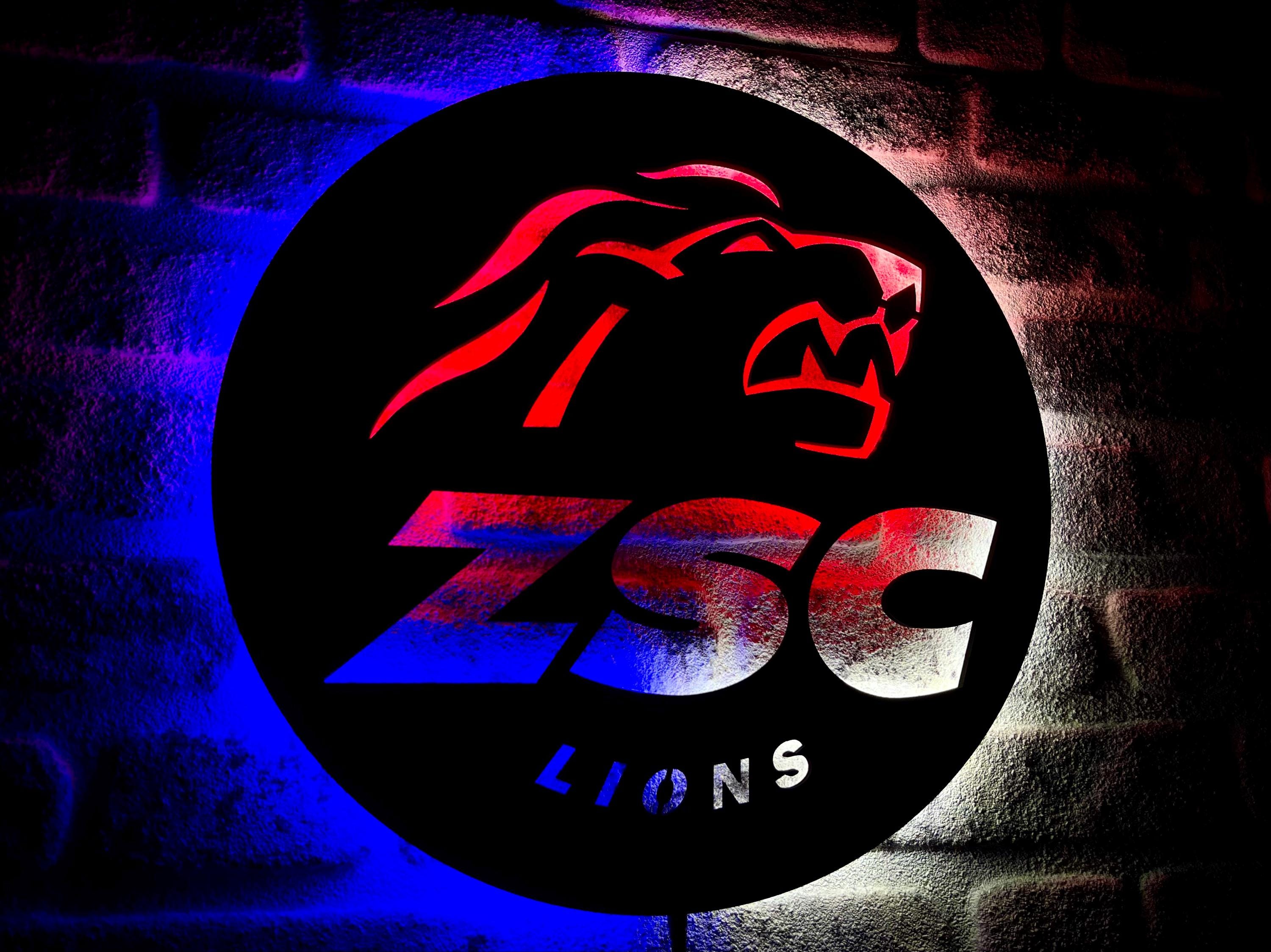 ZSC Lions Led Sign, Neon Sign, Football Team Wall Hangings Sign ...