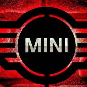Mini Cooper LED Sign: Handmade Car Emblem Garage Decor - Etsy
