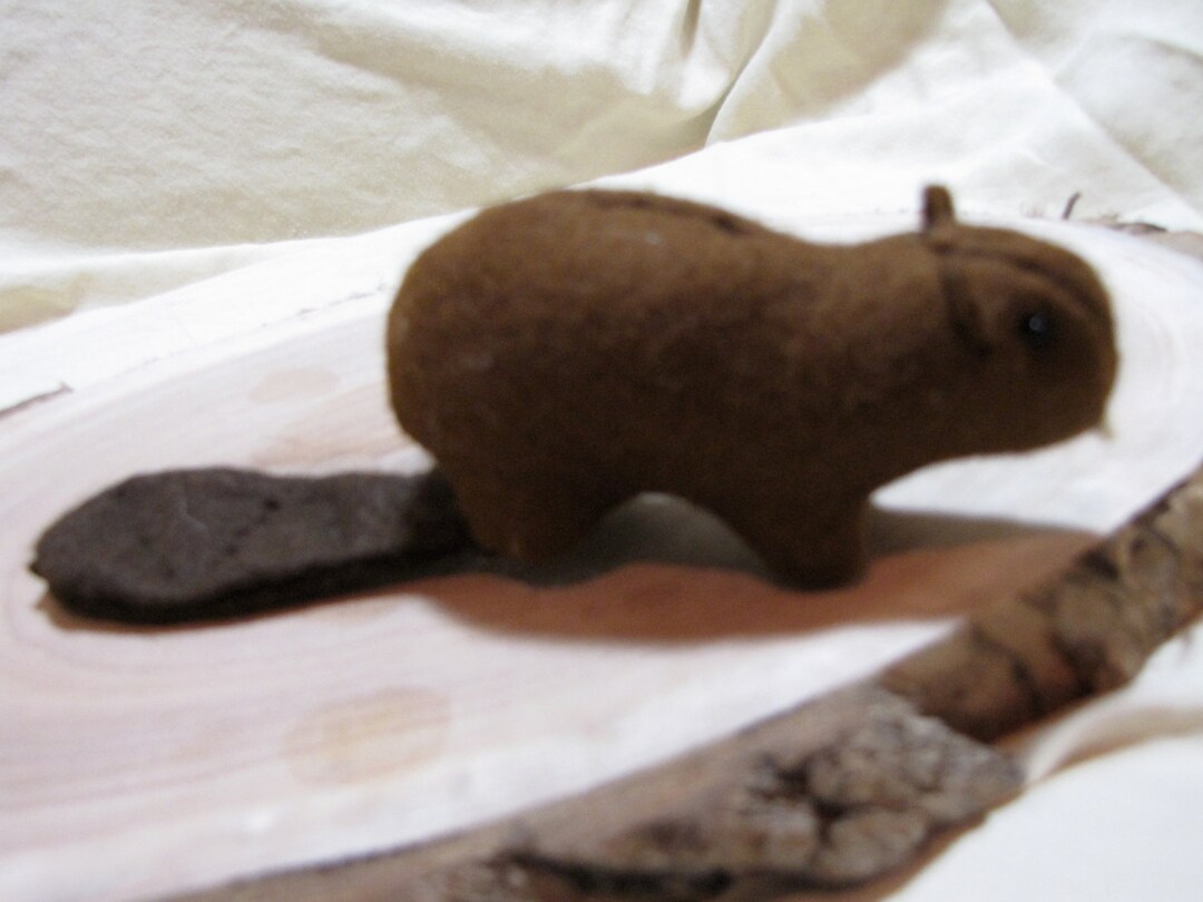 Beaver Sewn Wool Felt- Ships for FREE in the US - Etsy