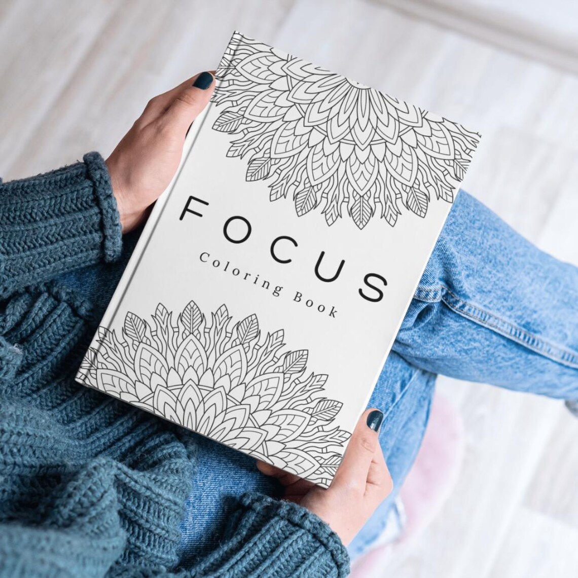 Focus Coloring Book - Etsy