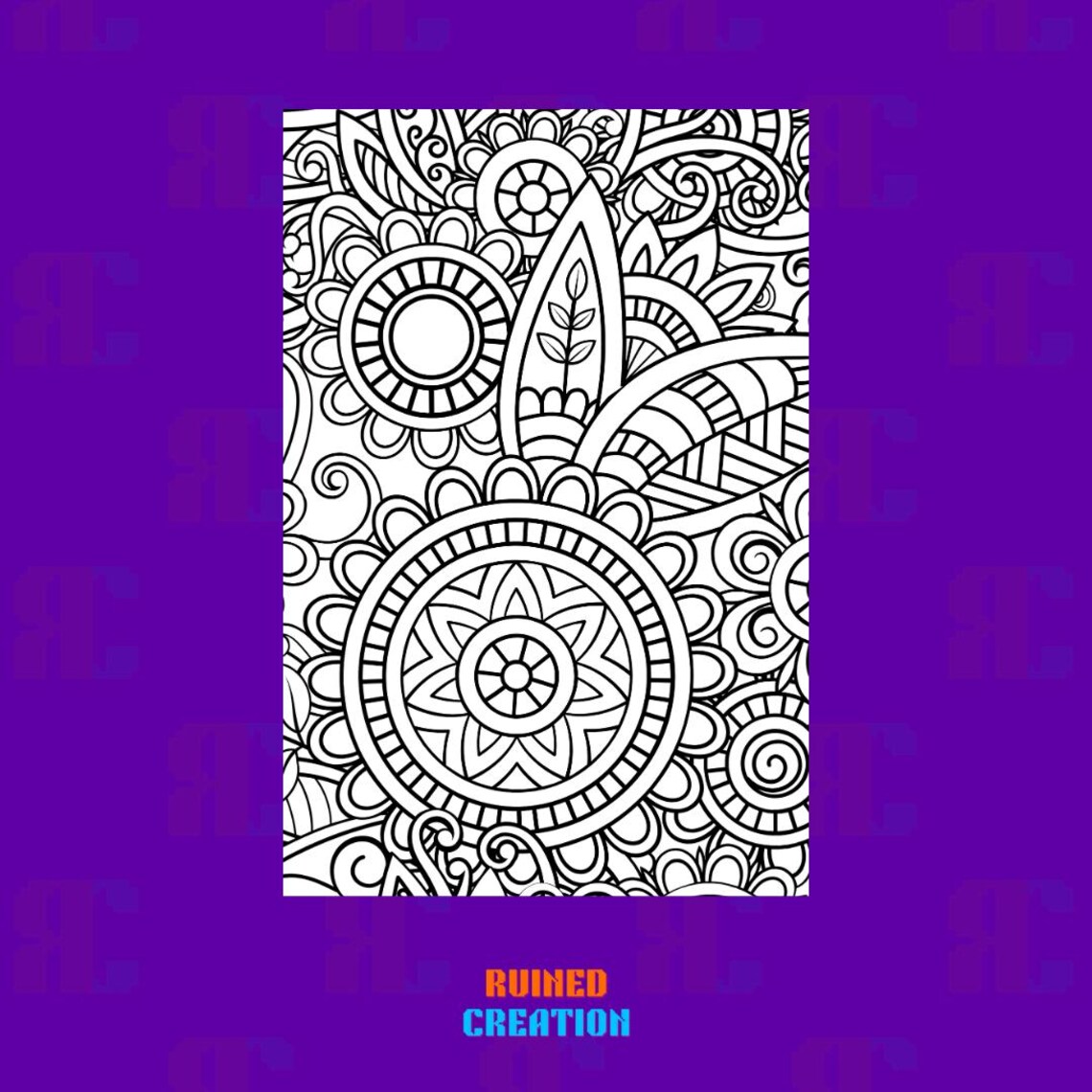 Focus Coloring Book - Etsy