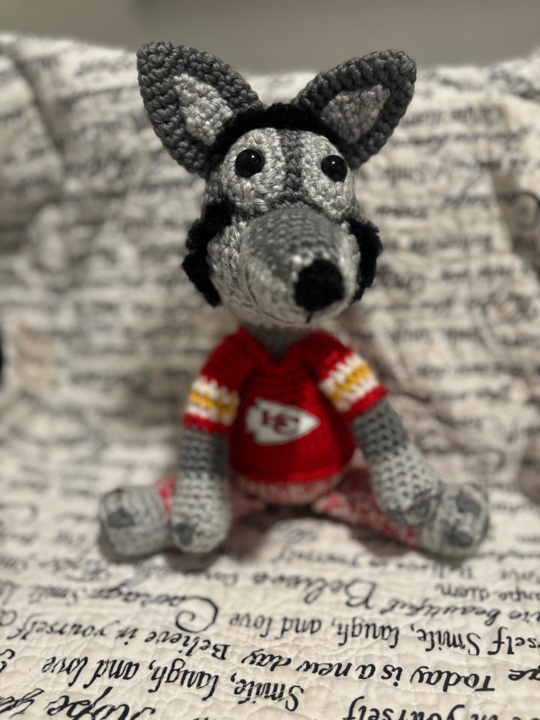 K.C. Wolf - Kansascity Chiefs Mascot - Etsy