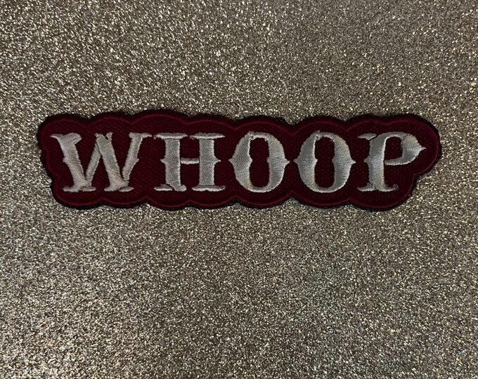 Aggie “WHOOP” Iron-on Patch - Etsy