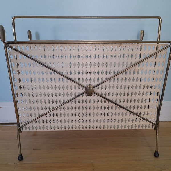 Gold Magazine Rack - Etsy