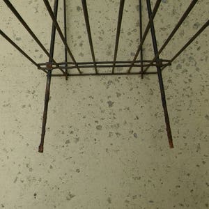 WIRE MUSIC STAND Mid Century Wire Stand,music Stand,music Storage Stand ...