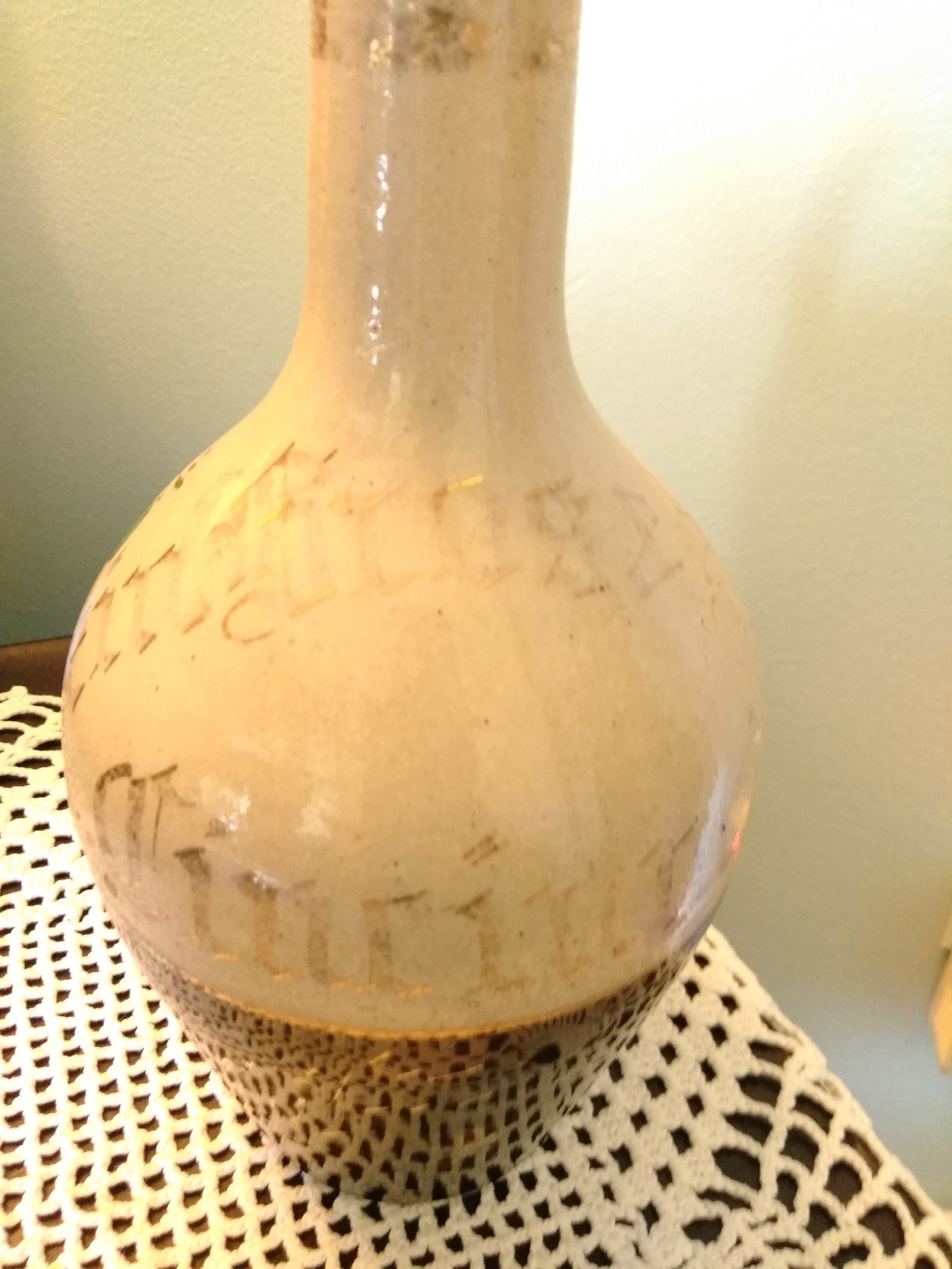 PAINTED GERMAN JUG Earthenware Liquor Jughandled Pottery - Etsy