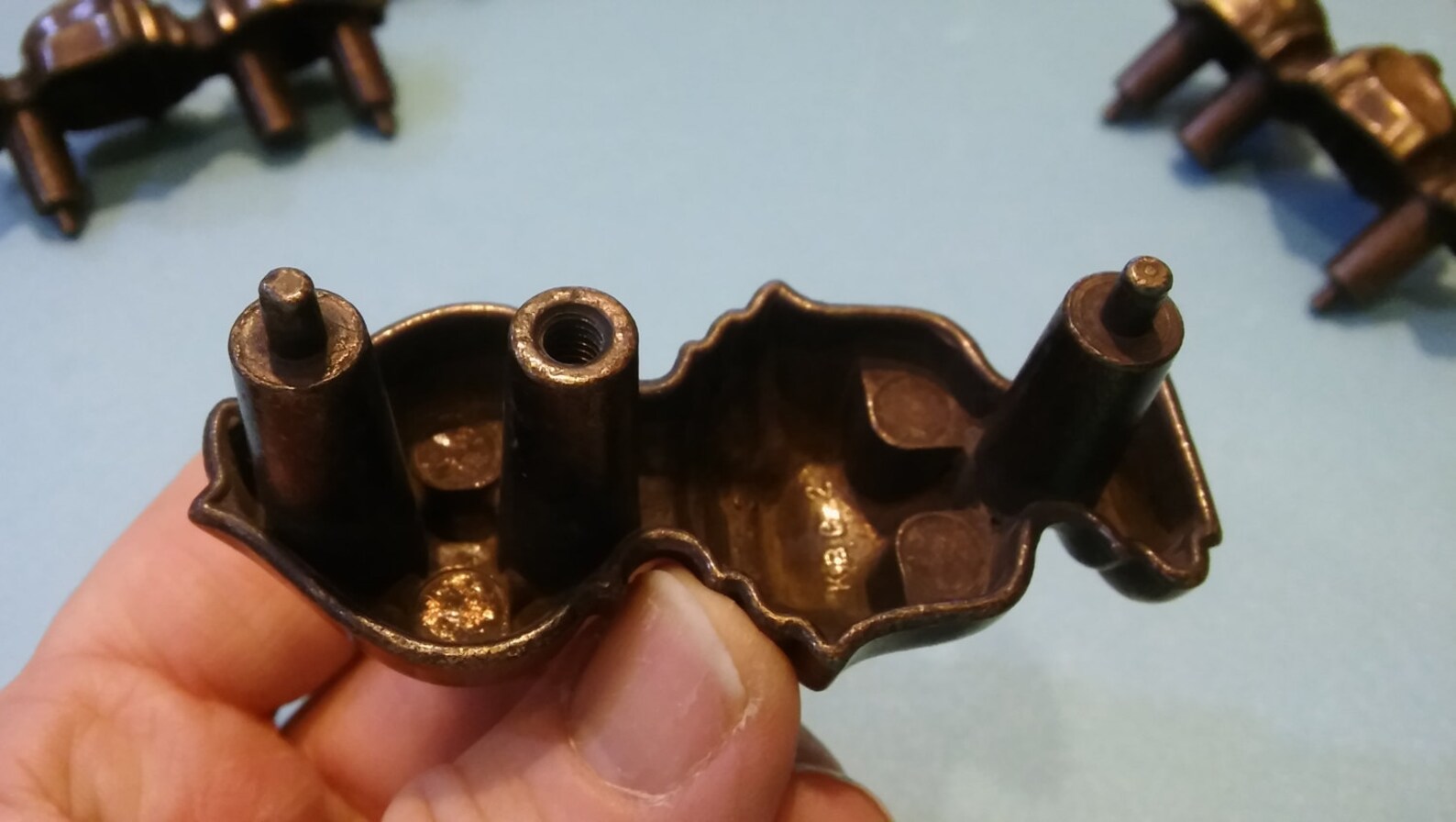 4 Chunky TORCH KNOBS Hollywood Regencymid Centurykeeler KBC | Etsy