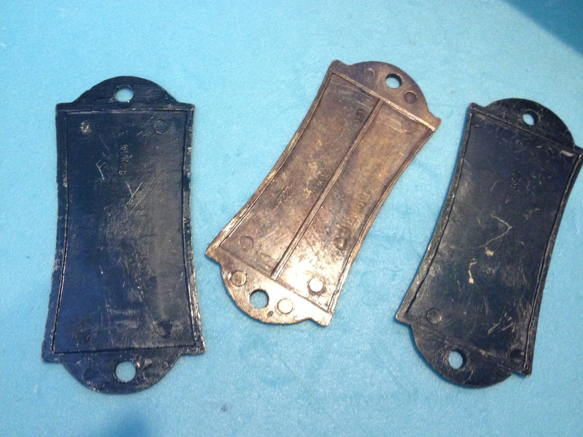 Brass WOODGRAIN BACKING PLATE by Alison Furniture - Etsy