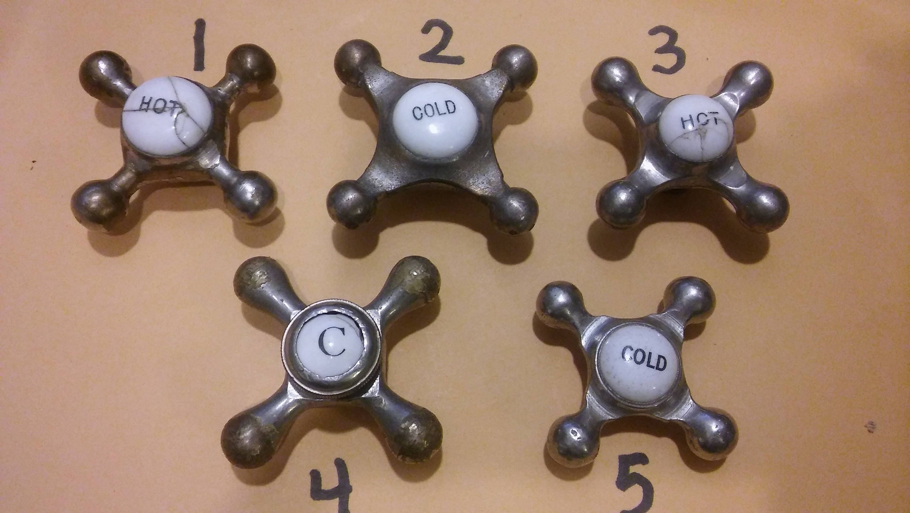 Hot Cold Faucet Caps