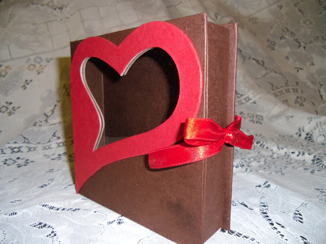 Valentine Heart Box for Embellishing LOVE NOTES, Gifts, Candy,cookies ...