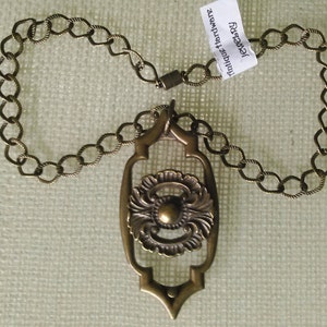 New Old HARDWARE CHAIN NECKLACE, Boho Pendant,industrial Jewelry ...