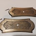 Brass WOODGRAIN BACKING PLATE by Alison Furniture - Etsy
