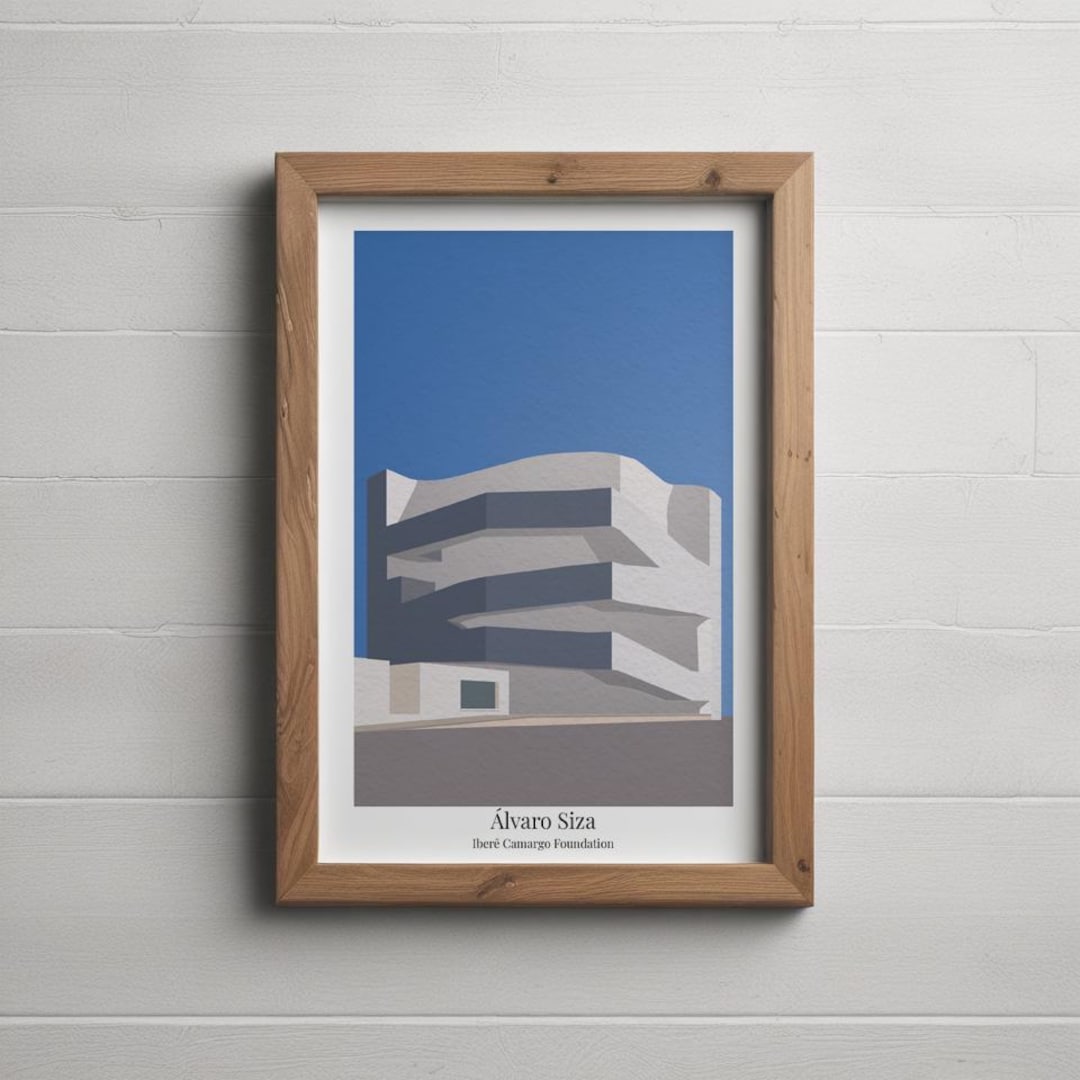 Minimalist Architecture Poster | Architecture | Minimalist Art | Wall ...
