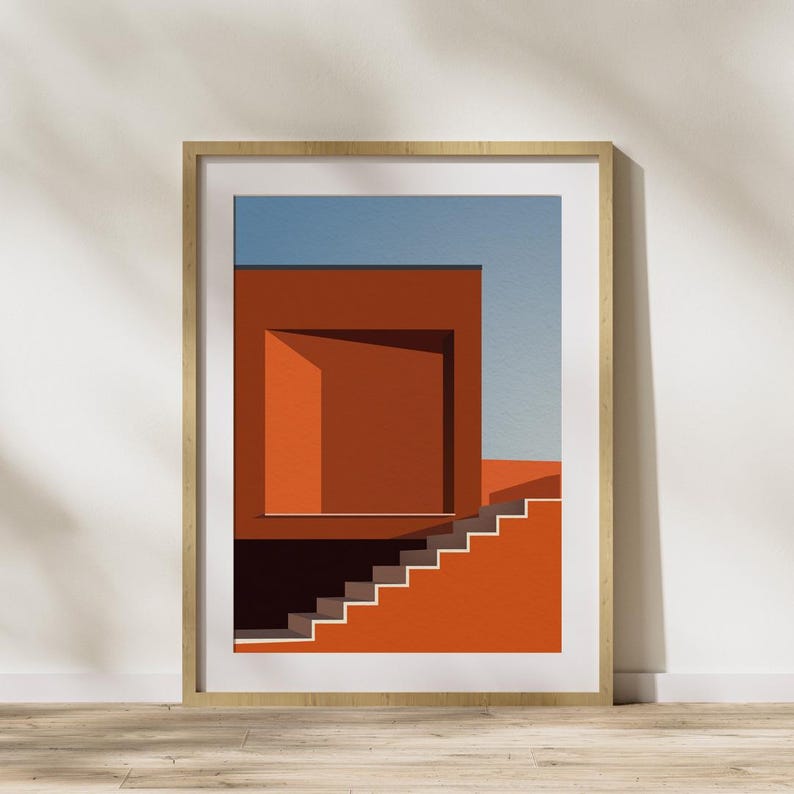 Digital Poster | Colored Architecture | Minimalist | House Adrenaline ...