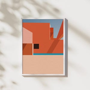 Digital Poster | Colored Architecture | Minimalist | House Adrenaline ...