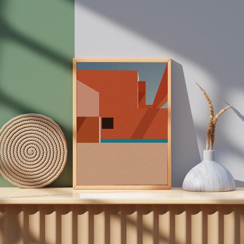 Digital Poster | Colored Architecture | Minimalist | House Adrenaline ...