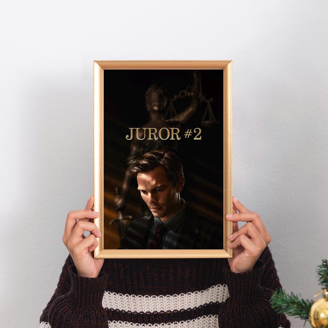 Juror 2 Movie Poster Wall Art Canvas Film Poster Home Decor Room Art ...