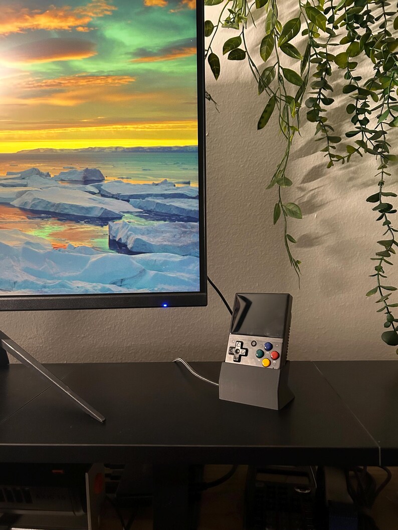 Charging Dock Minimalist Desk Stand for Miyoo Mini Emulator Desk Dock ...