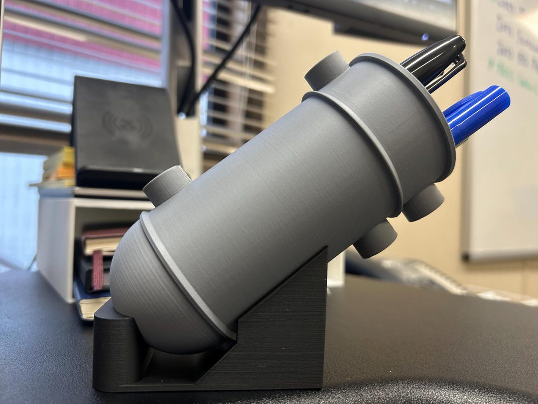 Heat Exchanger Pen Holder: Chemical Engineer Desk Accessory - Etsy