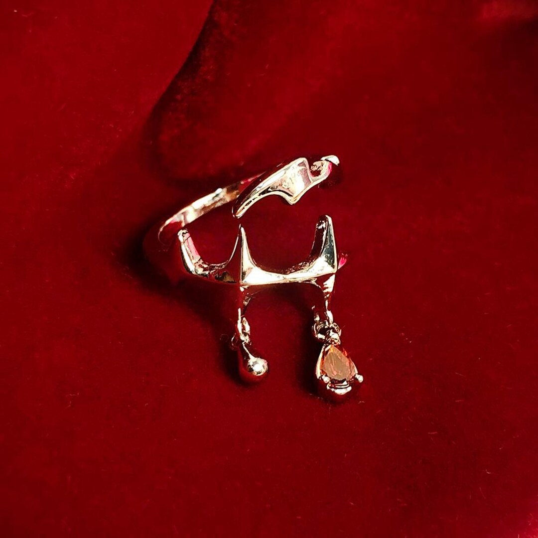 Astarion-inspired Ring | Gothic Statement Ring | Vampire Rings | BG3 ...