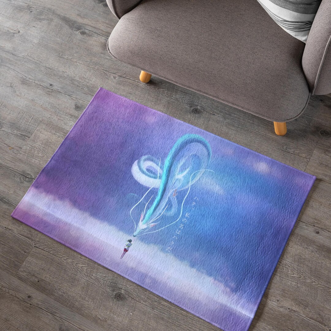 Anime Area Rug Anime Rug for Bedroom, Gift for Anime Lovers, Anime Home ...