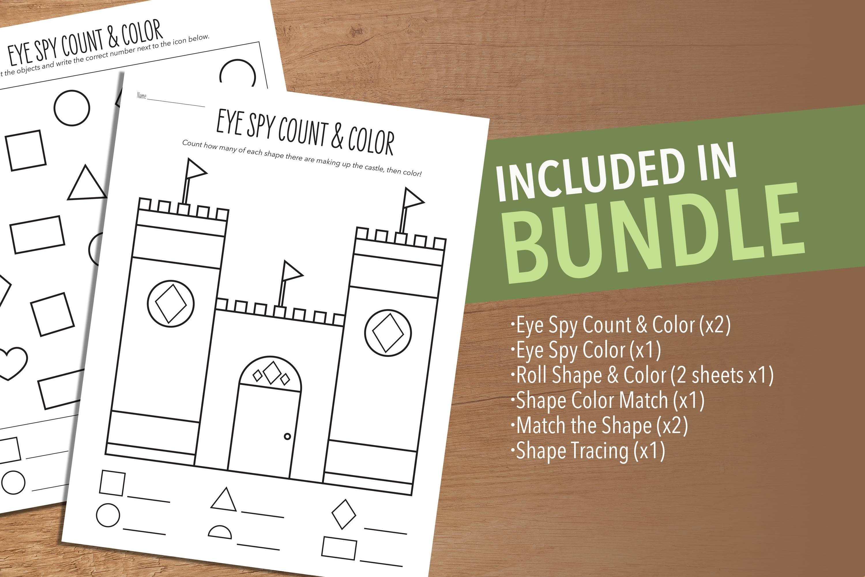 Shape Activity Pack - Etsy