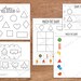 Shape Activity Pack - Etsy
