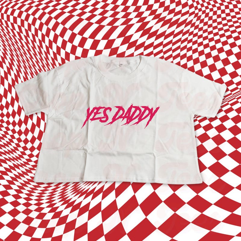 Yes Daddy Crop Tops - Etsy