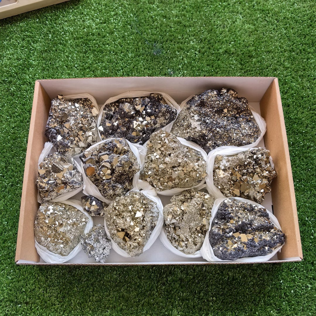 Box Pyrite Octahedral - Etsy