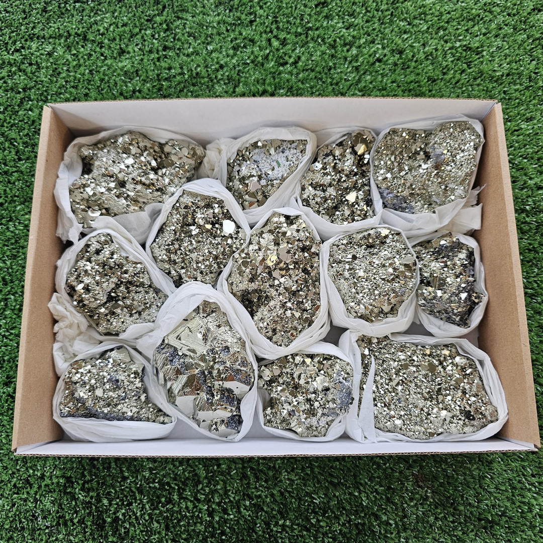 Box Pyrite Octahedral - Etsy