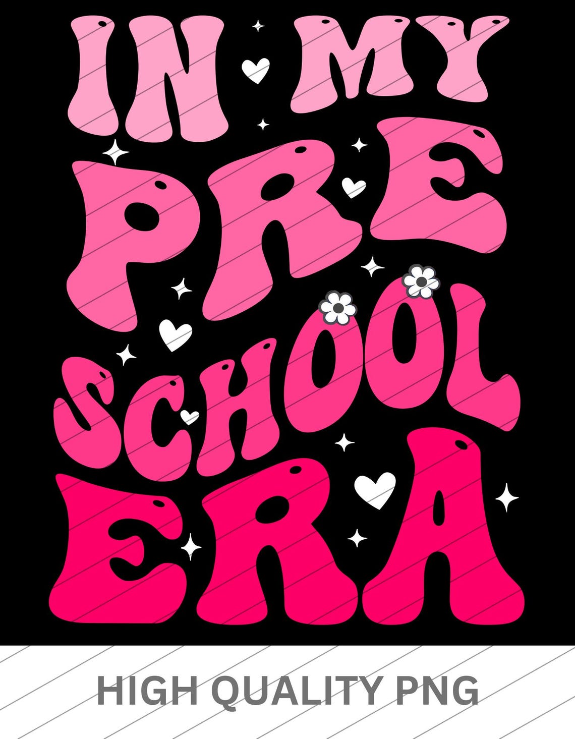 In My Preschool Era PNG, Groovy in My Pre School Era PNG, First Day of ...