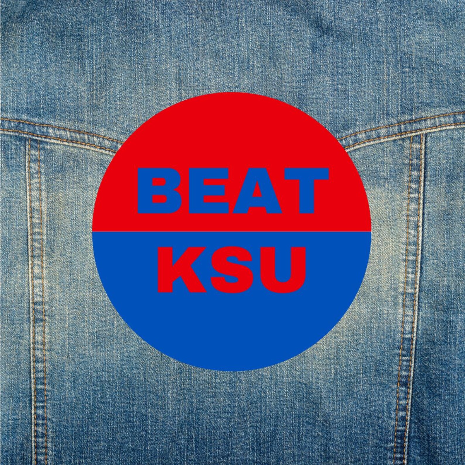 Beat Them Game Day Button - Etsy