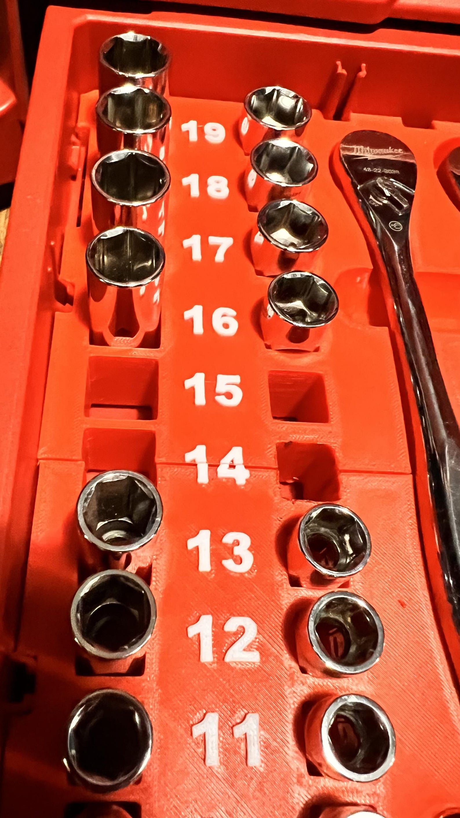Packout Socket Set Insert (milwaukee 56 Piece +11) - Etsy