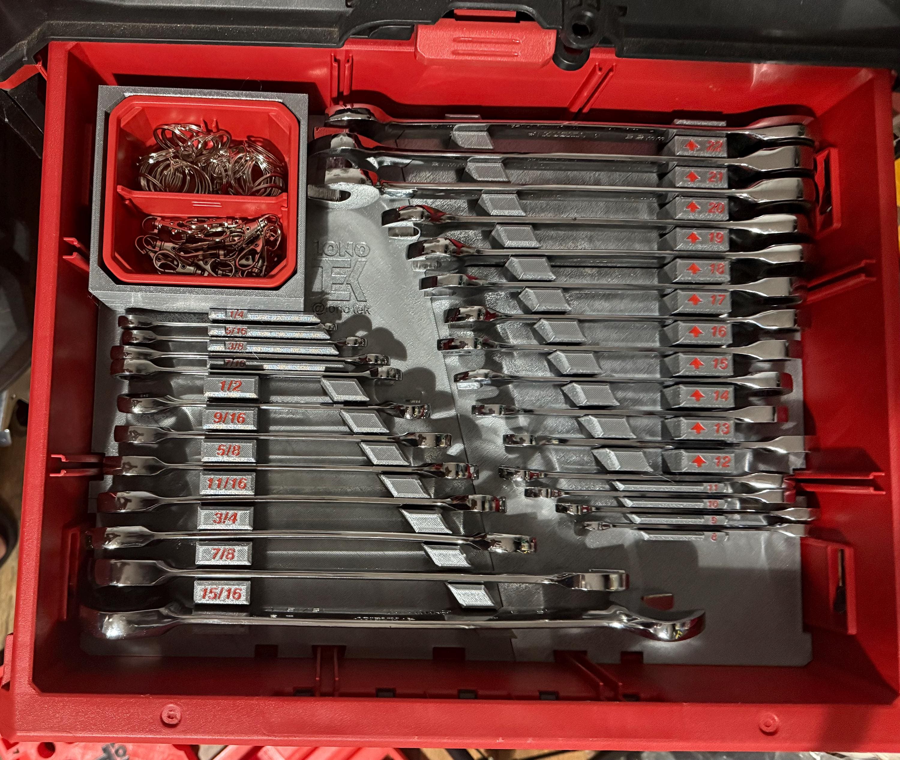 STL File - Packout Drawer Wrench Set Insert - Etsy