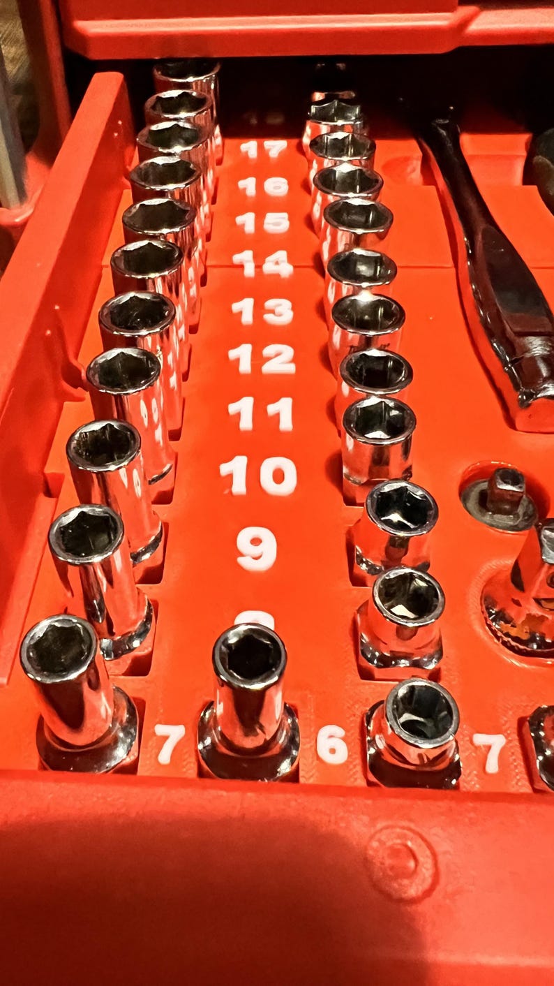 Packout Socket Set Insert (milwaukee 56 Piece +11) - Etsy