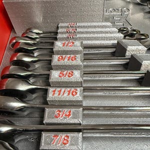 Packout Drawer System - Wrench Set Insert 26+ - Etsy