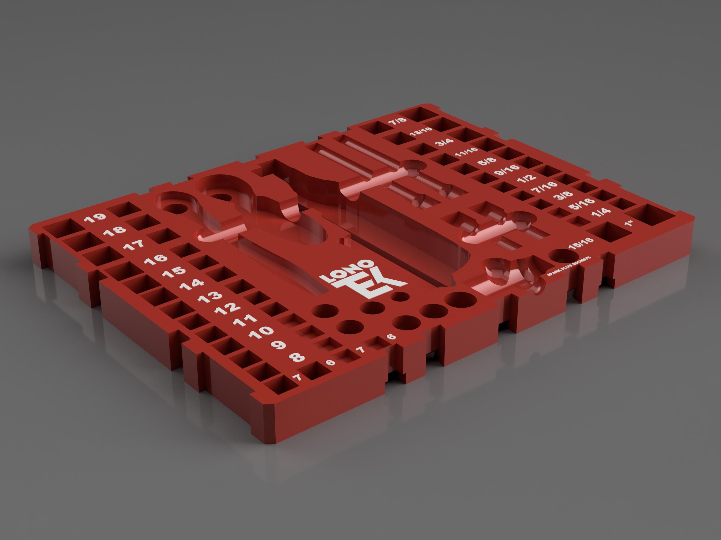 STL FILE - Packout Socket Set Insert (milwaukee 56 Piece +11) - Etsy