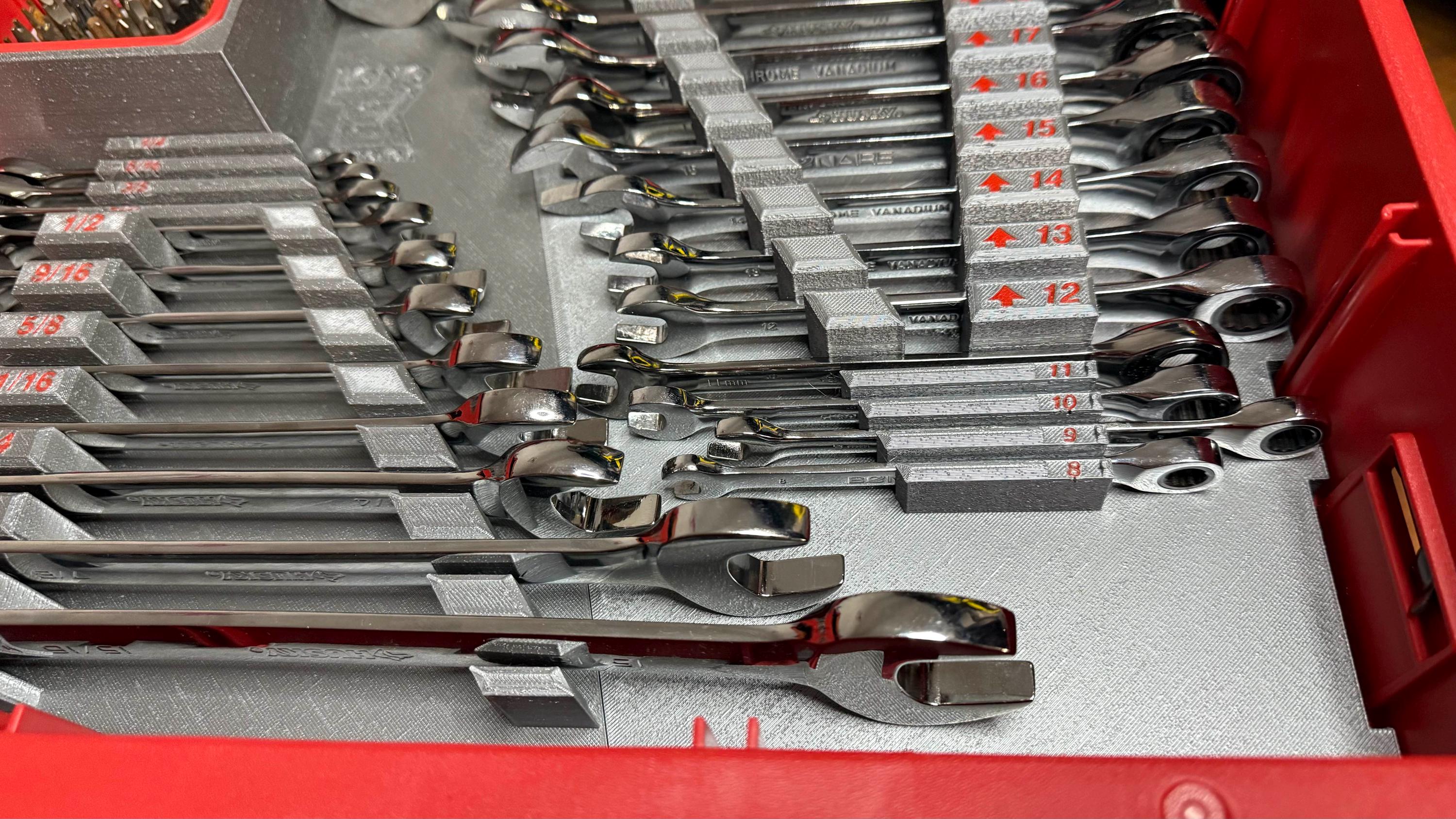 Packout Drawer System - Wrench Set Insert 26+ - Etsy