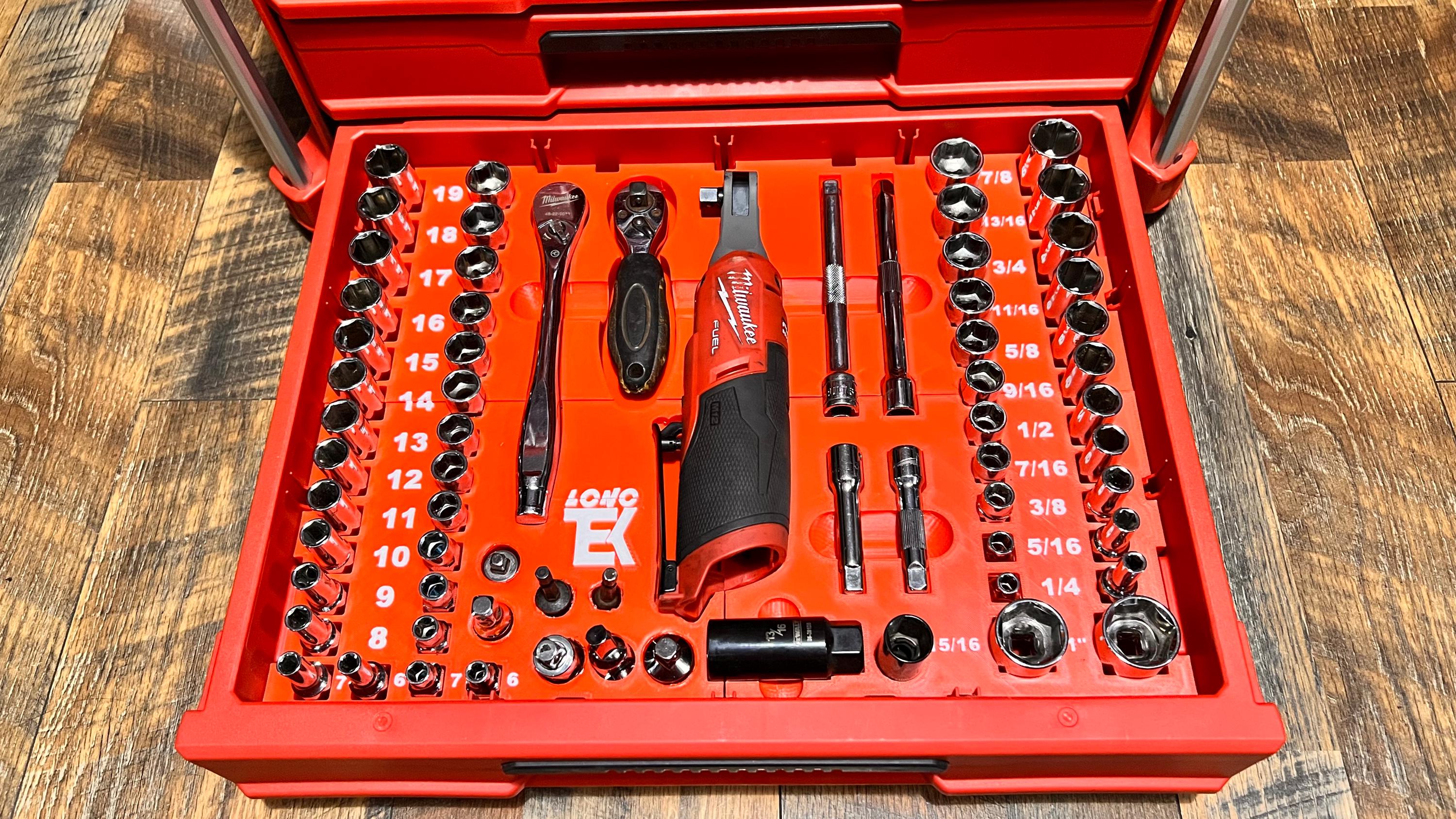 STL FILE - Packout Socket Set Insert (milwaukee 56 Piece +11) - Etsy