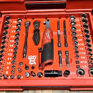 Packout Socket Set Insert (milwaukee 56 Piece +11) - Etsy