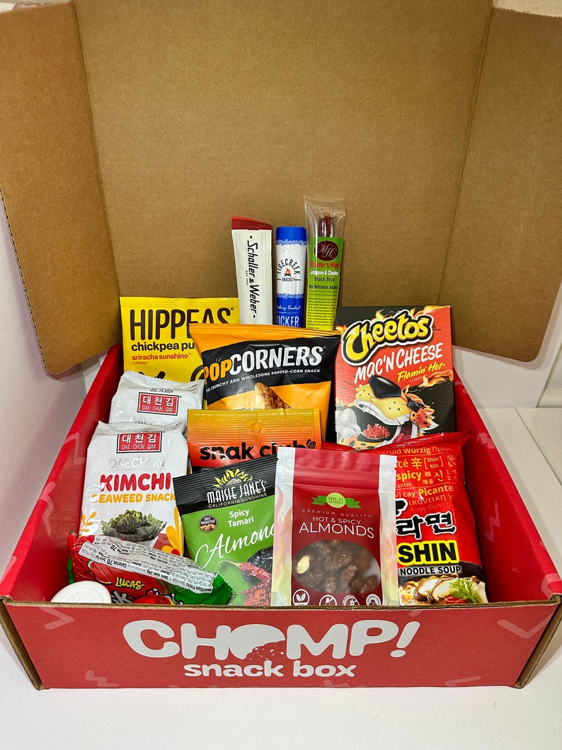 Spicy Snack Box - Etsy