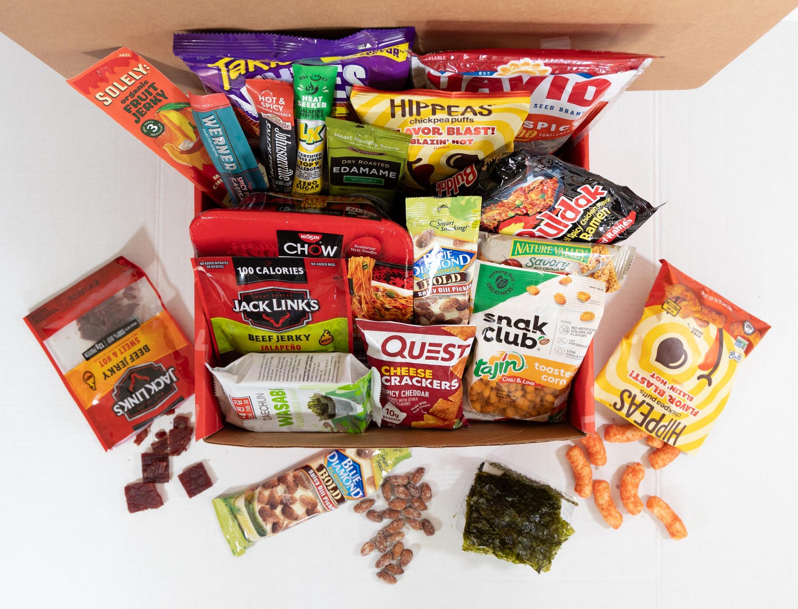 Hot and Spicy Snack Gift Box, Artisanal Snacks, Global Snacks, Variety ...