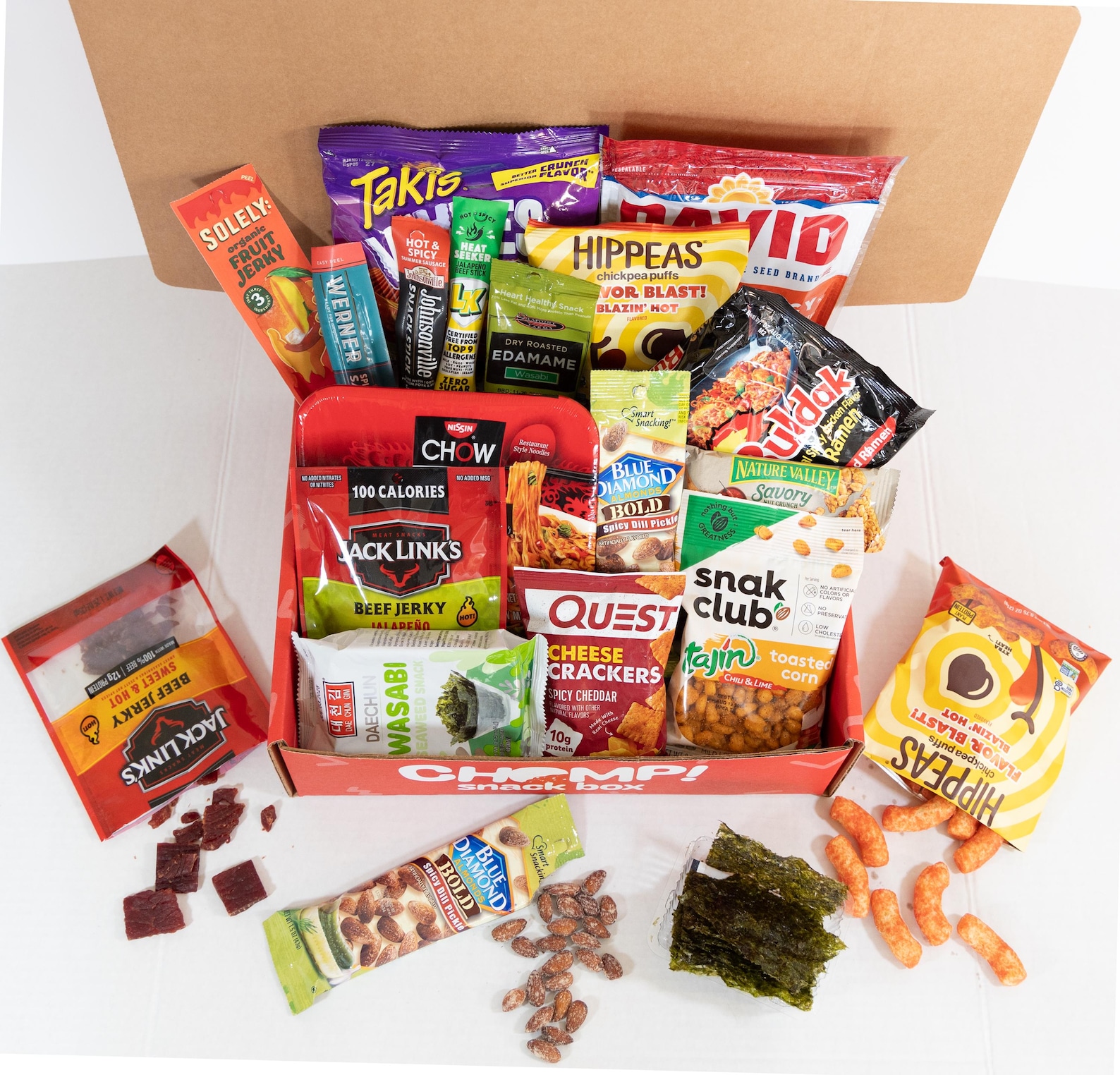Hot and Spicy Snack Gift Box, Artisanal Snacks, Global Snacks, Variety ...