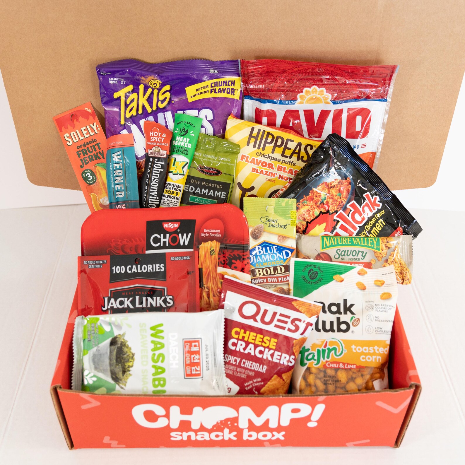 Hot and Spicy Snack Gift Box, Artisanal Snacks, Global Snacks, Variety ...