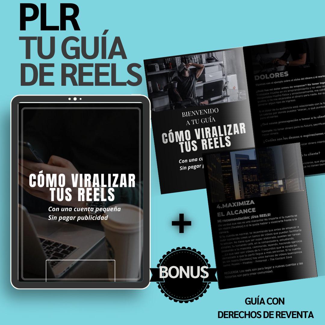 GUIA DE REELS Como Viralizar Tus Reels Con Una Cuenta Pequena - Etsy
