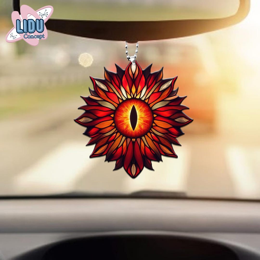 Eye of Sauron Arcrylic Ornament, Movie Ornament, Home Decor, Best Gifts ...