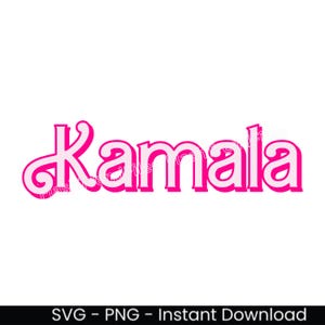 Kamala SVG-PNG Instant Download - Etsy