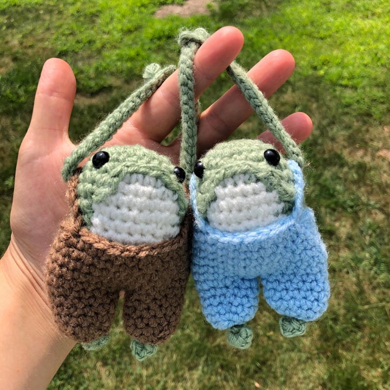 Sage Frog Bag Friend - Etsy