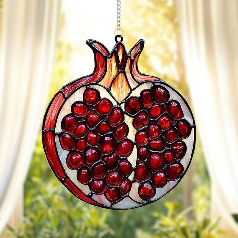Glass Pomegranate - Etsy